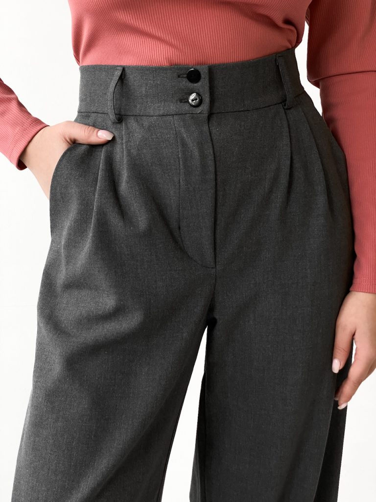 LemannFashion ფართე, კლასიკური შარვლები - Lemann Fashion